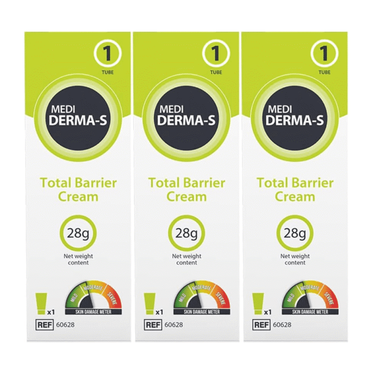 Medi Derma-S Barrier Cream Moisturises And Protects 28g Pack : 3 UK